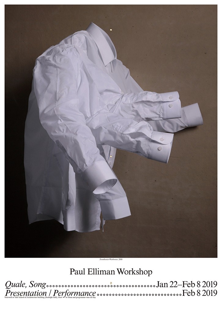 Paul Elliman Workshop Poster — SHIN SHIN